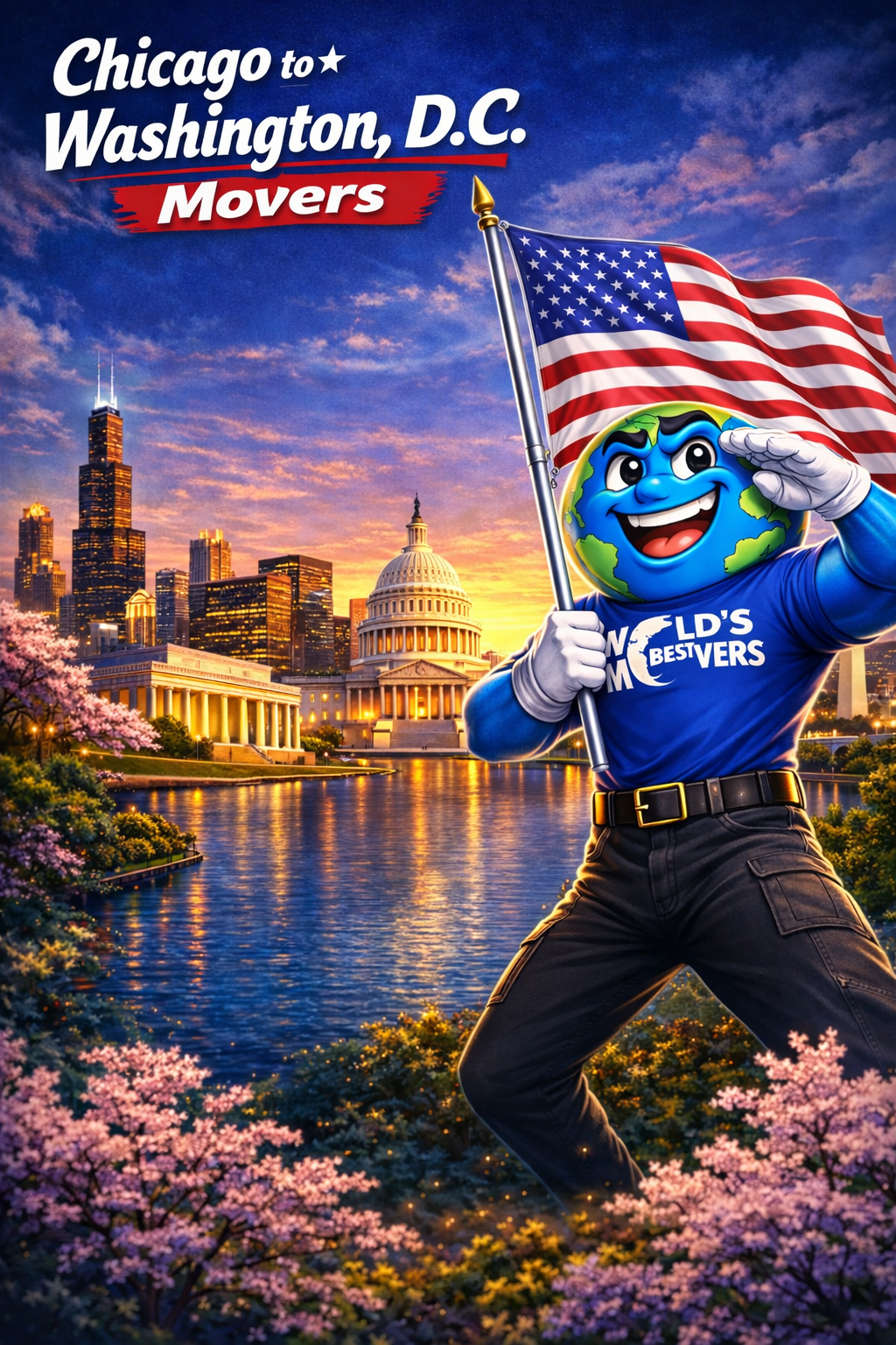 Chicago to Washington, D.C. Movers - Chicago Movers | World’s Best ...